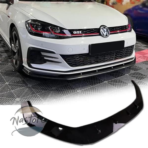 mk7 カバー スポイラー リップ フロント vw ゴルフ .5 7.5 gti gtd gte 2017-2020 tcrスタイル 3pcs バンパー チンカナード カスタムパーツ 部品当店の商品は海外製品が主となります。画像をよくご確認...
