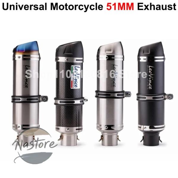 er6n バイク マフラー 51mmインレット カーボン エスケープ左＆右テールdbキラーnmax155 r15 fz6 pcx125当店の商品は海外製品が主となります。画像をよくご確認お願いします。・商品はTOPもしくは、オプションでご選...