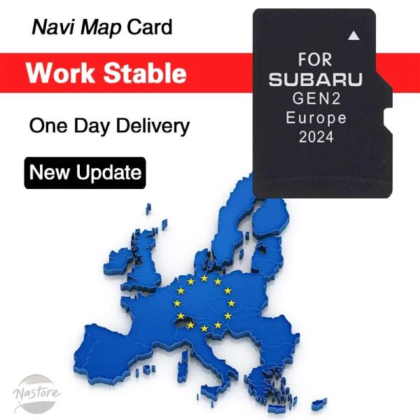 GEN2 ナビゲーション TF カード GPS P56YH03-E2024 アップデートマップ EU 北米 スバル SUBARU