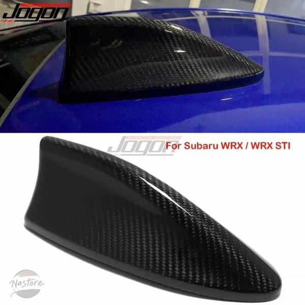カバー 外装 100% カーボン 製 スバル SUBARU WRX STI VB S4 2022+ シャークフィンアンテナステッカー