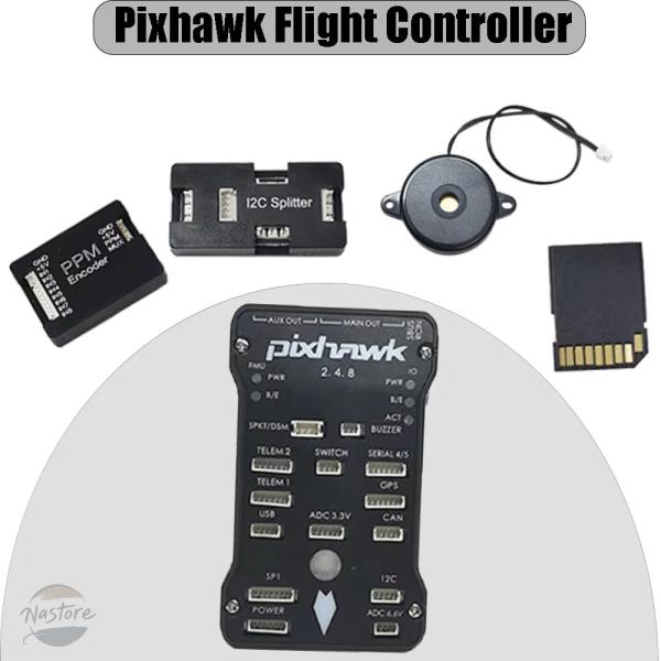 キット PIXHAWK PX4 PIX 2.4.8 32ビットフライトコントローラーPIX/安全スイッチ/ブザー/PPMデコードボード/I2C拡張ボー