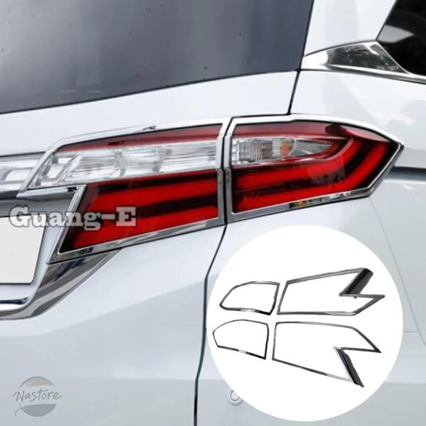 カバー リア ホンダ ODYSSEY 2015-21 ABSクロームテールライトランプカーア