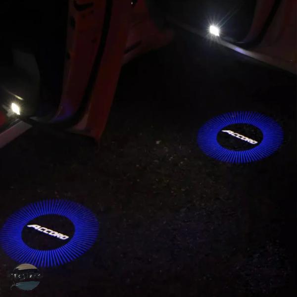 ホンダ ACCORD カーテシーシャドウライト ブルー ACCORD ドアライトプロジェクターライト ホンダ アコード 2014-2020