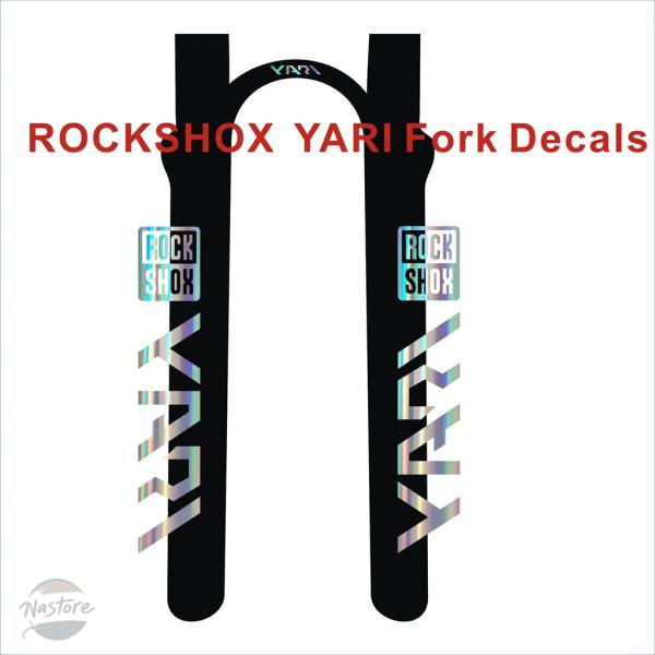 バイク フロント カスタム 2021 rockshox yari マウンテン フォーク デカール 自転 ステッカー 自転車アクセサリー 部品 カスタムパーツ