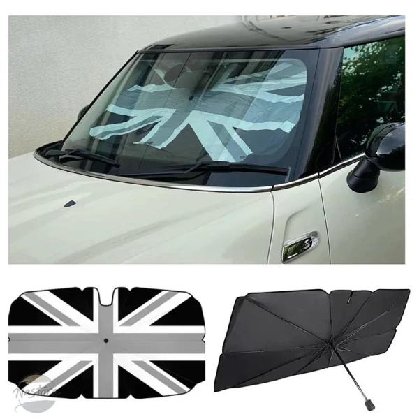 f56 mini cooper r50 r55 r56 r60 r61 f54 f55 f60 countryman傘 折りたたみ式バイザー フロントガラス リアガラス カスタムパーツ 部品