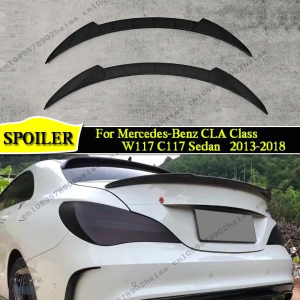 MERCEDES CLA C117 FD スタイル リアスポイラー トランク ウィング 2013 2018 リア トランク リッド カースポイラー ウィング チューニング 外装 アクセサリー