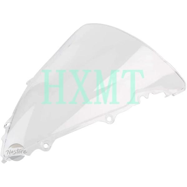 ヤマハ YZF 600 R6 2003 2004 2005 ホワイト バイク ウィンドシールド ウィンドスクリーン ダブルバブル 03 04 05 YZF R6