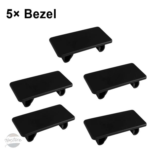 5個 ABS ロッカースイッチホルダーパネル 37mmx21.5mm ユニバーサルフィット ARB Carling Narva スイッチ 車 トラック ボート ダッシュボード