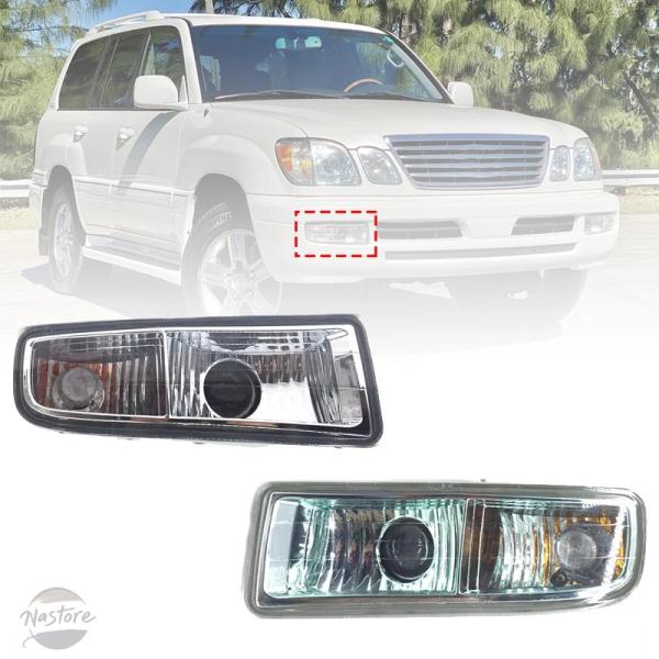 lx470 レクサス フォグランプ ヘッドライト フロントバンパー 1998 1999 2000 2008 カスタムパーツ 部品 アクセサリー