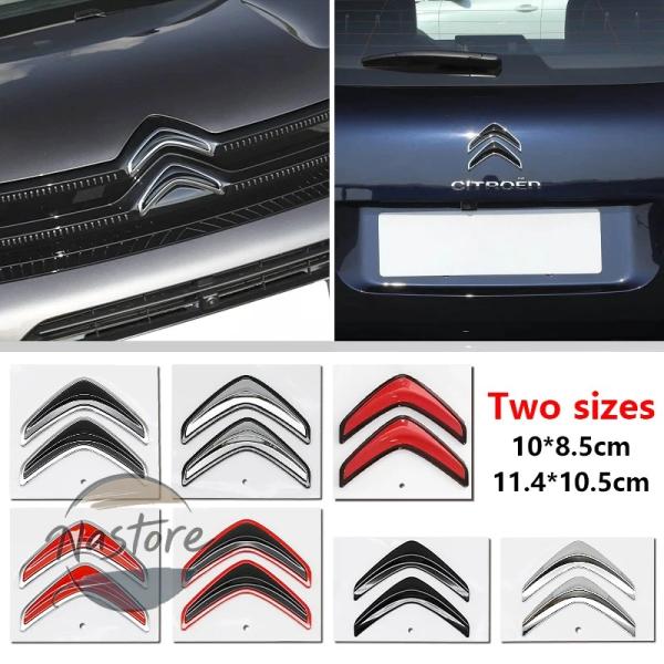 ABS製車 フロントエリートバッジステッカー リアバンパーロゴ カバーステッカー シトロエン C1 C2 C3 C4 VTS C ELYSEE C3 XR GRAND PICASSO DS