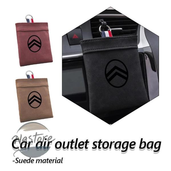 車エアアウトレット収納バッグダッシュボードオーガナイザーシトロエンC4 C3 C5 C1 C2 C ELYSEE BERLINGO PICASSO JUMPY CACTUS エアアクセサリー