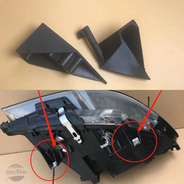 For BMW 5 Series F10 F11 F18 Headlight Repair Kit Headlight Brackets Headlight Plastic Bracket Corner 63117262735 631172...