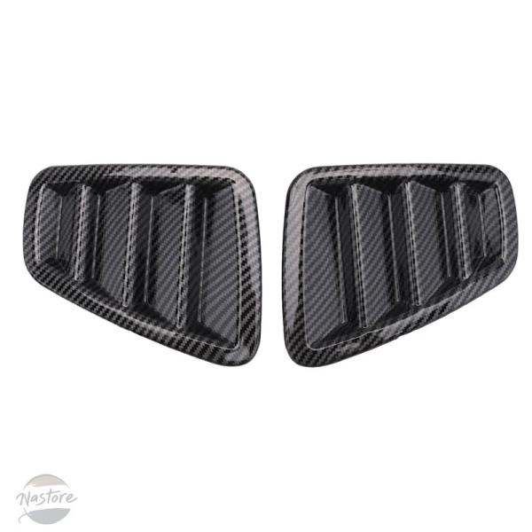 N26R-Rear Tail Light Trim Rear Vent Trim Rear Tail Light Panel For Fiat 500 Abarth 595 695 Rear Tail Light Cover Vent Tr...