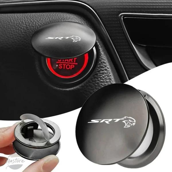 Car Keyless ONE-CLICK Start Stop Push Button Engine Ignition Switch For Dodge SRT Mopar Challenger Hellcat Redeye