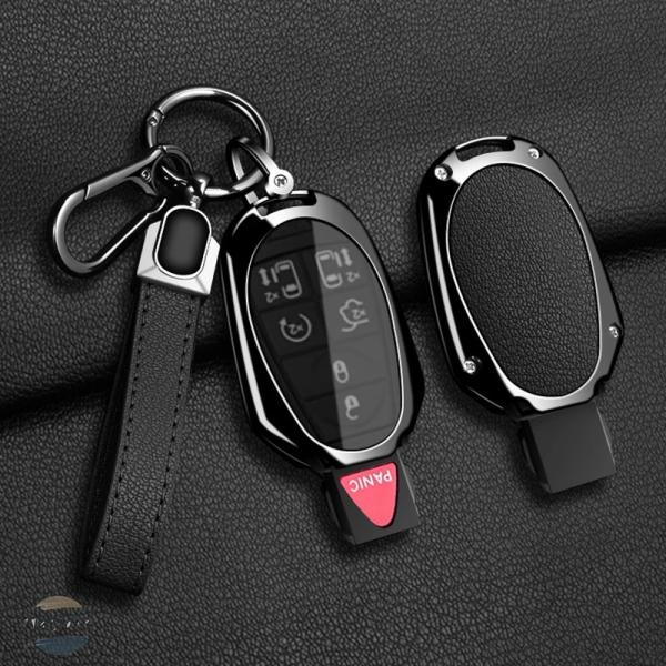Car Remote Key Case Fob Cover Protector Holder Shell for Dodge Durango Magnum Journey Ram Challenger Charger Auto Access...