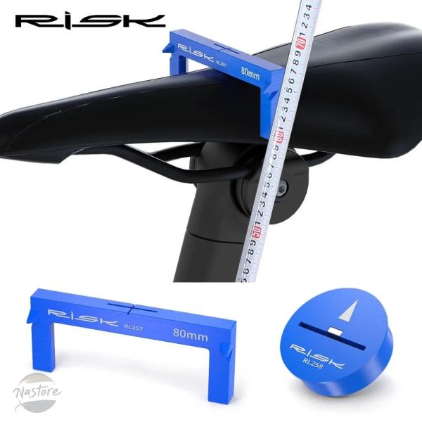 プロフェッショナル RISK 自転車 バイクシートクッション高さ測定ツール マウンテンロードバイク用フィッティングゲージ