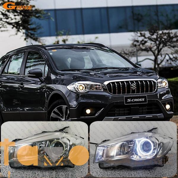 sx4 スズキ suzuki キット エンジェルアイズledデイライト ハローリング 超高輝度 s cross jy facelift 2017 2018 2019 カスタムパーツ 部品当店の商品は海外製品が主となります。画像をよくご確認お...
