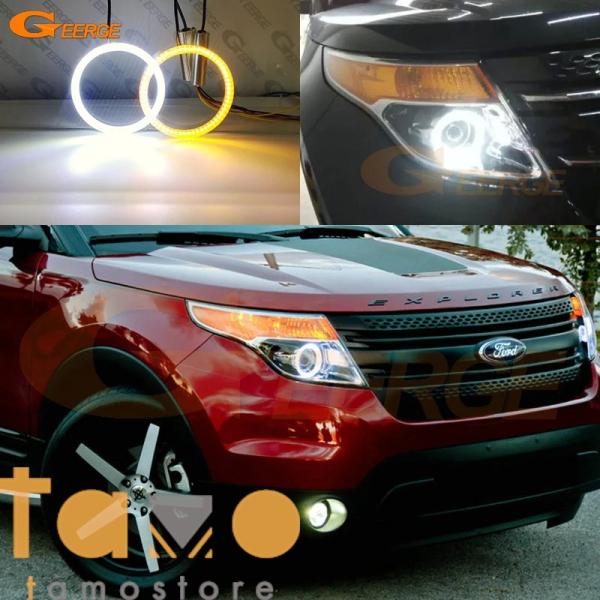 フォード ford ヘッド エクスプローラー2011 15超高輝度 wスイッチバック日ライトウィンカーledエンジェル カスタムパーツ 部品 アクセサリー当店の商品は海外製品が主となります。画像をよくご確認お願いします。・商品はTOPもしく...