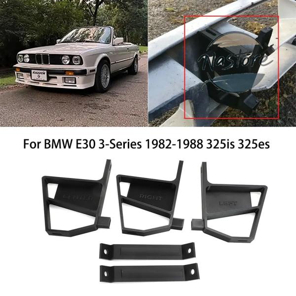 BMW フロント バンパースポイラー取り付けブラケット センター/左/右/サイド 5個 取り付けツール e30 3シリーズ 1982-1988 325is 325es 部品当店の商品は海外製品が主となります。画像をよくご確認お願いします。・...