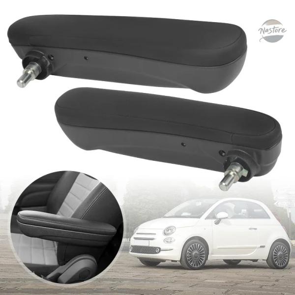 フロント カスタム 内装 アームレスト 2016-2019年式フィアット500 で シート - 両側シート 汚れ強いアクセサリー 部品 カスタムパーツ