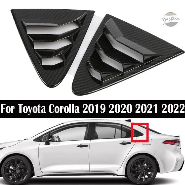 トヨタ カバー リア トヨタ トヨタ カローラ セダン 2019 22 ウィンドウ ルーバー シャッター トリム