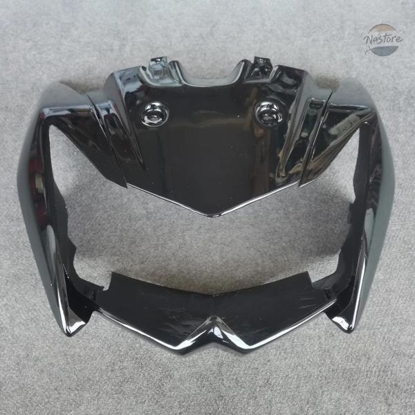 バイク フロント ヘッド カワサキ z1000 2007 - 2009 アッパーフェアリングライトカウルノーズ 2008 部品 カスタムパーツ アクセサリー