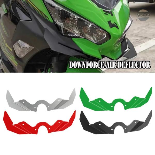 フロント 2023 カワサキ ニンジャ 400 ニンジャ 400 2018 2022 バイク フェアリング エア圧ウィングレッツチップダウ