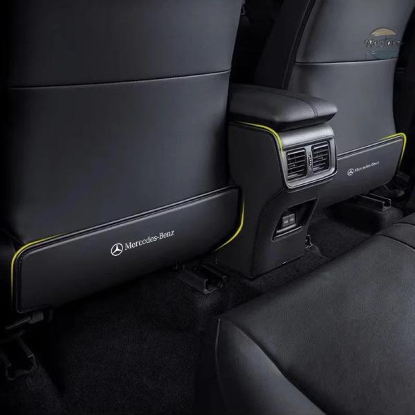 メルセデス ベンツ ベンツ AMG E S C A B クラス GLE GLS GLC CLA GLA GLK GLB W206 W20 シートバックマット 肌触り 良い防汚キック パッド