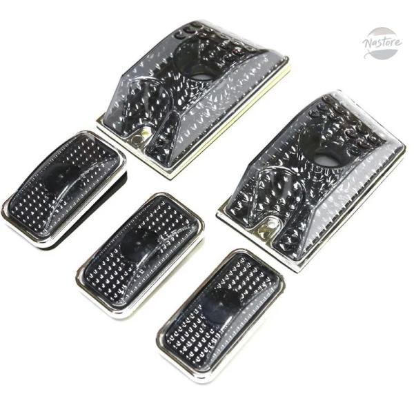 ハマー t10 カバー zza 5 個赤色 led 電球ルーフキャブマーカー &amp; 5050-5smd h2 カスタムパーツ 部品 アクセサリー当店の商品は海外製品が主となります。画像をよくご確認お願いします。・商品はTOPもしくは、...