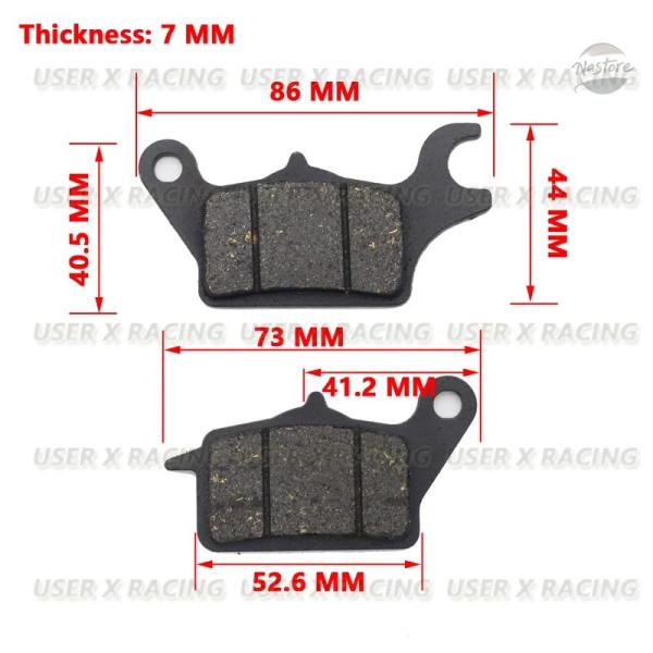 ホンダ afs110 バイク ブレーキ userx ディスク パッド フロント＆リアディスク カスタムパーツ 部品 アクセサリー当店の商品は海外製品が主となります。画像をよくご確認お願いします。・商品はTOPもしくは、オプションでご選択した...