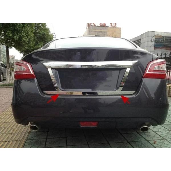 日産アルティマ ティアナ L33 2013-18 テールゲート リアドア ボトムカバー モールディングトリム ステンレススチール バックドアトリム カーアクセサリー