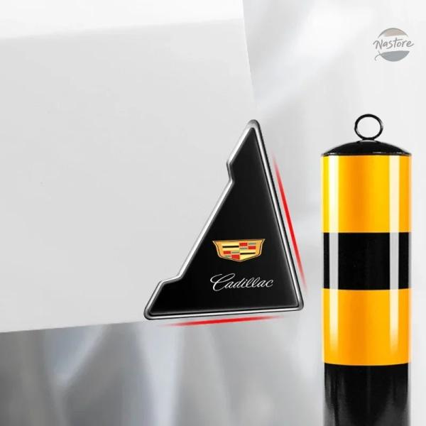 キャデラック ATS BLS CT4 CT6 CTS ESCALADE SLR SLS SRX STS XT5 XT6 XTS用 2個入り 車のドアコーナーカバー 傷防止プロテクターステッカー