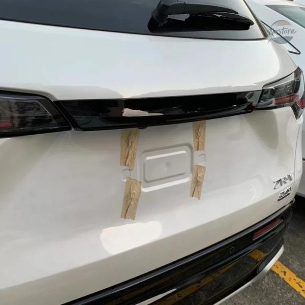 Honda ZR-V ZR V ZRV 2022-2023 カーボンリアトランクリッドカバートリムテールゲートストリップカードアブートガーニッシュアクセサリースタイリング