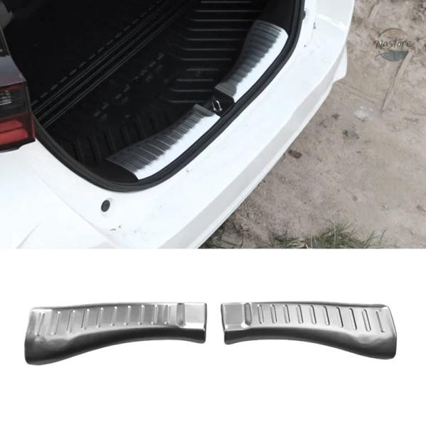 リアドアシルプロテクションバンパーカバーガードパネルトリムカーアクセサリーホンダフィットジャズGK5 2014 2015 2016 2017 2018 2019