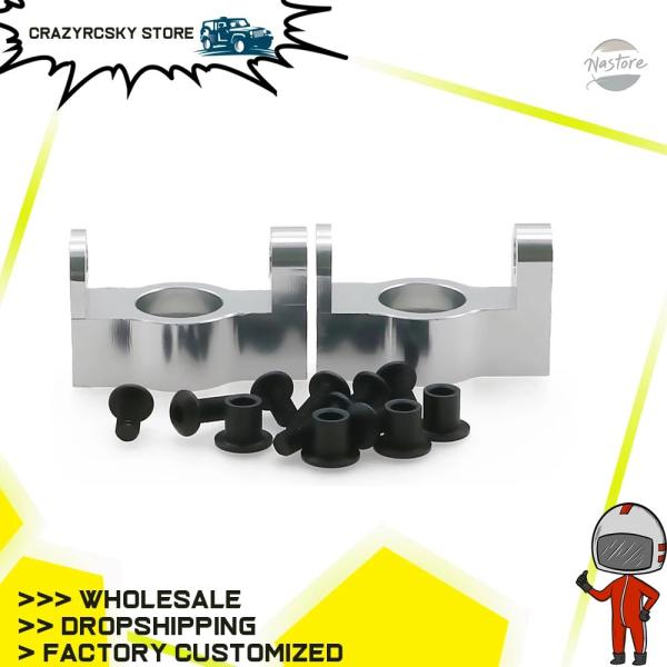 2個入り 合金製ステアリングナックルアーム アクスルハウジングエンドセット RCホビーモデルカー 1:10 HPIベンチャーFJクルーザークローラー用