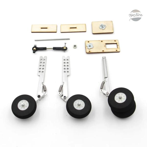 EPO SU27 組み立て済み KTボード アルミランディングギア DIY RC飛行機セット FPV RC固定翼飛行機用前輪ステアリング付き