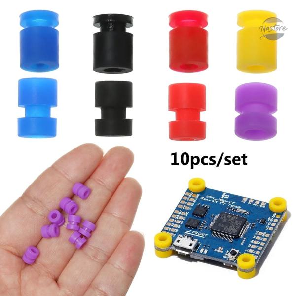 10個 M2/M3 ゴムダンパーボール 衝撃吸収ボール シリコンサイレンサー フライトコントローラー F4 F7 FPV クワッドコプター V2 アップグレード用