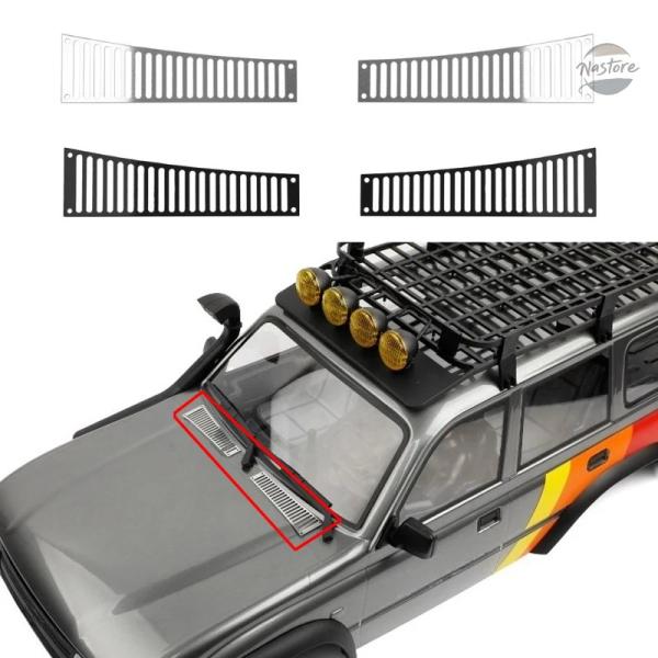 1/10 FMS FCX10 LC80用 放熱グリル 金属装飾シート 1組 アクセサリー