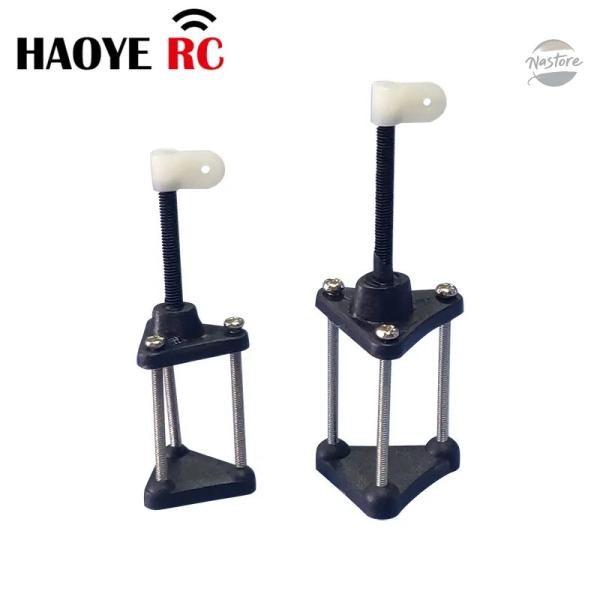 Haoye 10セット 調整可能なコントロールホーン ラダー角度 ロッキングアーム リフティングアイ RC飛行機パーツ 電動フォームモデル交換用