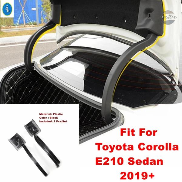 トヨタ カローラ E210 セダン 2019 - 2024 2個 車用 リアトランク ドアゲート テールゲート ヒンジアームカバー ガーニッシュ トリム プラスチックアクセサリー