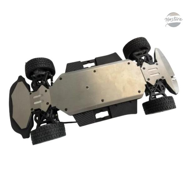 Rexroth XTS P12 ステンレススチールシャーシガード 装甲底部保護 傷防止 1/12 POLO 引張強度