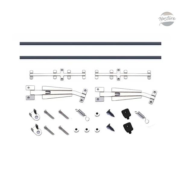 1/12 Mangniu モデルカーアクセサリー Defender D90 Mercedes Benz G500 MN86 用可動式金属ワイパーを取り付けました