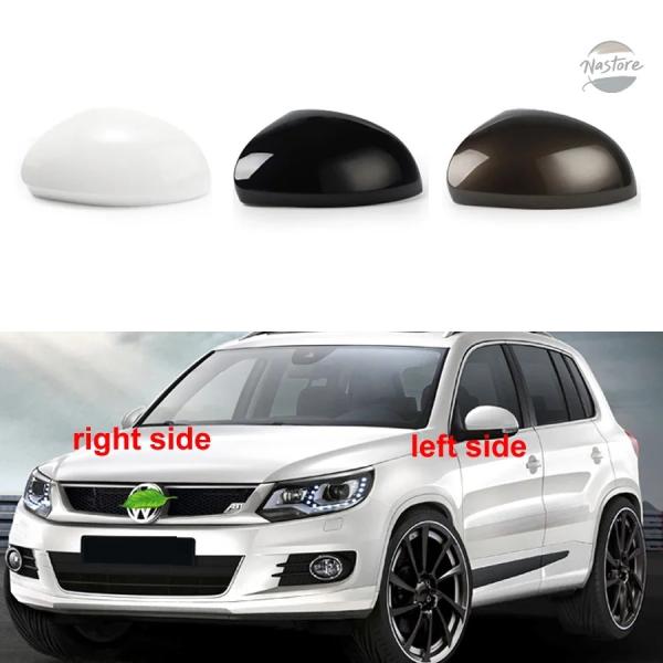 Volkswagen VW Tiguan 2010 2011 2012-2018 車用 リアビュー ドアウィングミラー サイドミラーカバーキャップ シェルケース カラー塗装済み