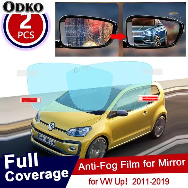 フォルクスワーゲン VW Up! 2011~2019 Up e-Up! フルカバー 曇り止めフィルム バックミラー 防雨 曇り止めフィルム クリーンカーアクセサリー