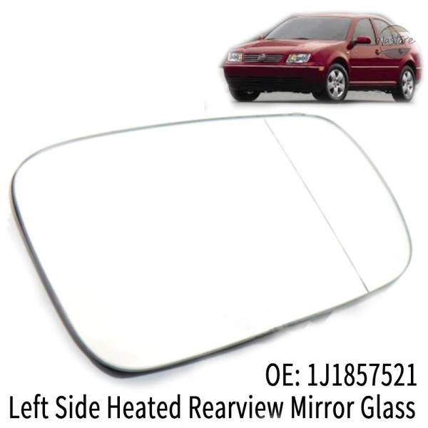 VW ジェッタ ゴルフ MK4 パサート B5 ボーラ 1999-2005 1J1857522 1J1857522 用 左/右側 ヒーター付きドアミラー ガラス製バックミラー