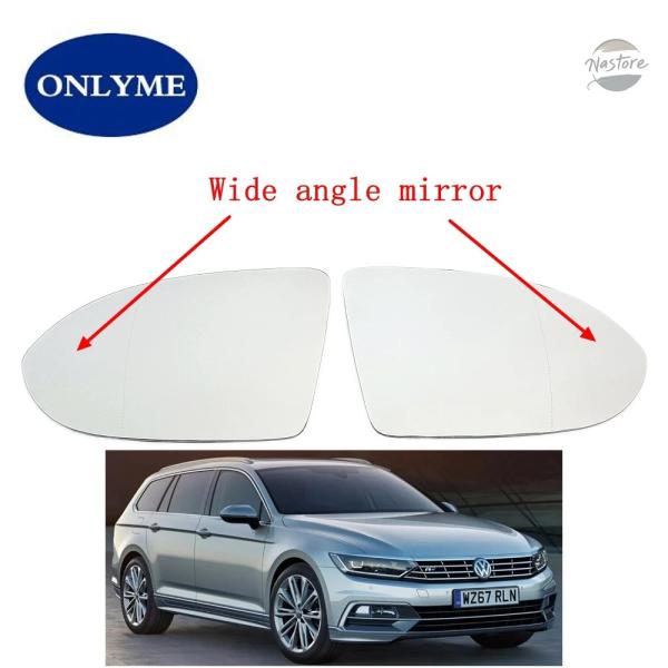 Vw Arteon (2017-2020) /Passat B8 Alltrack 2015 2016 2017 2018 2019 2020用車用広角ヒーター付きミラーガラス