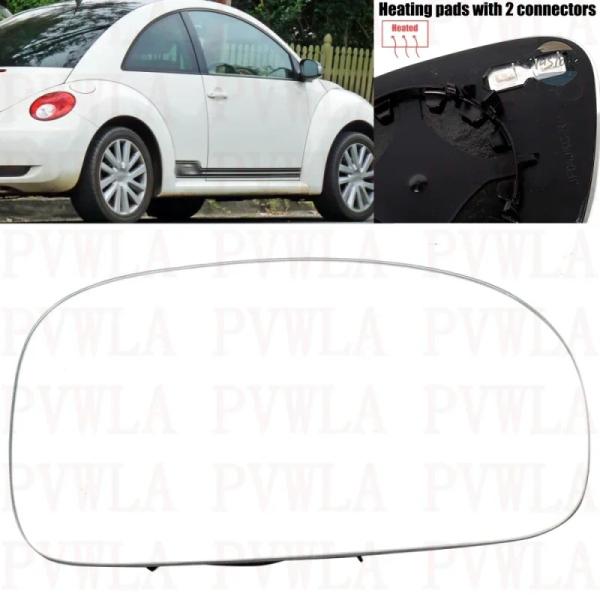 右側ヒーター付きリバースミラーガラス 1C1857222B VW ビートル 1999 2000 2001 2002 2003 2004 2005 2006 2007 2008 2009 2010用
