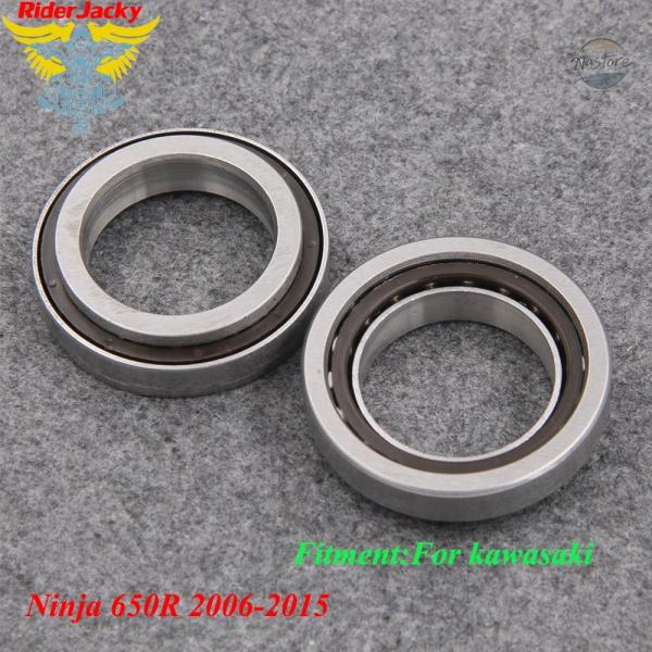 オートバイ用ステアリングヘッドステムベアリング カワサキ Ninja 650R、ZX14R 2006-2015、ZR750K (Z750S) 2006、ZX6R、Z1000 2003-2015用