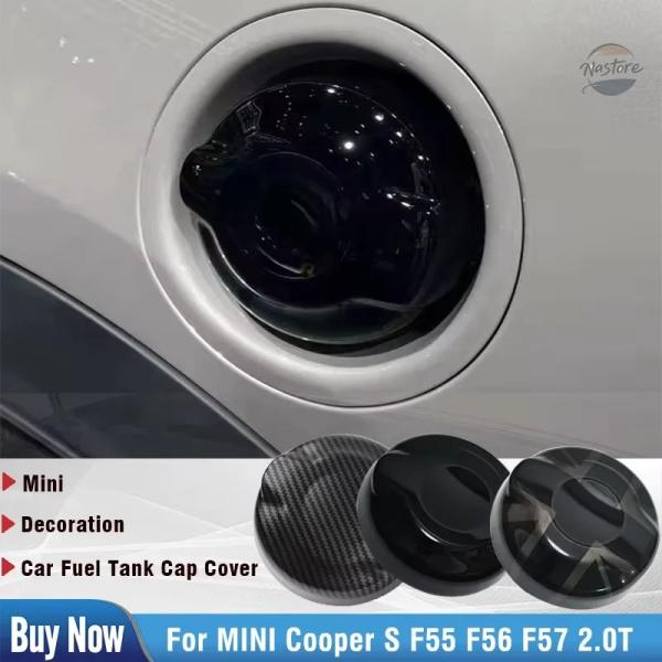 新品 ブラックフラッグ 燃料タンクカバー MINI Cooper S JCW F55 F56 F57 2.0T 車スタイリング装飾 外装カーアクセサリー
