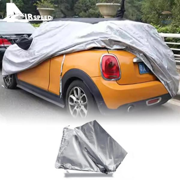 Mini Cooper S F65 F66 J05 J01 EV U25 Countryman 2024 2025 紫外線防止 日差し 雨 雪 ほこり防止 耐久性のあるフルカーカバー